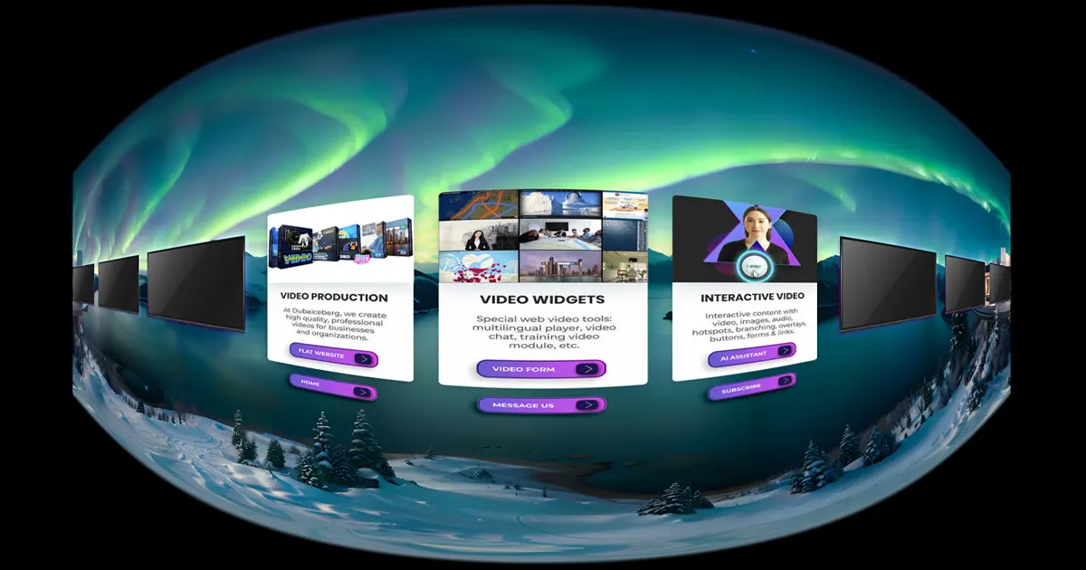 Web 360 Services | Panoramic Websites & Landings. Immersive Tours